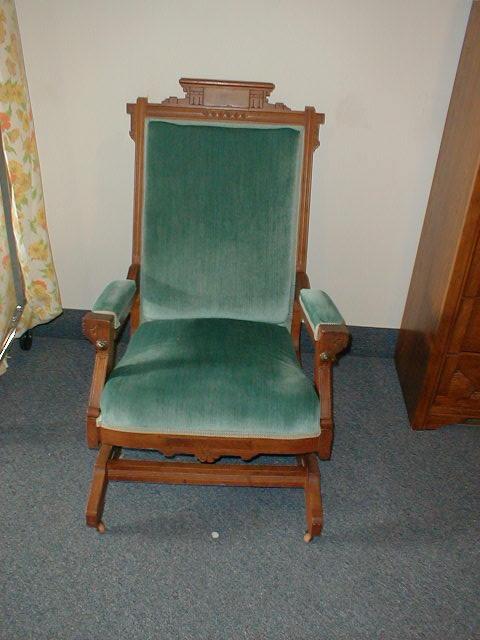 Antique Eastlake Victorian Platform Rocking Chair NR -- Antique Price ...