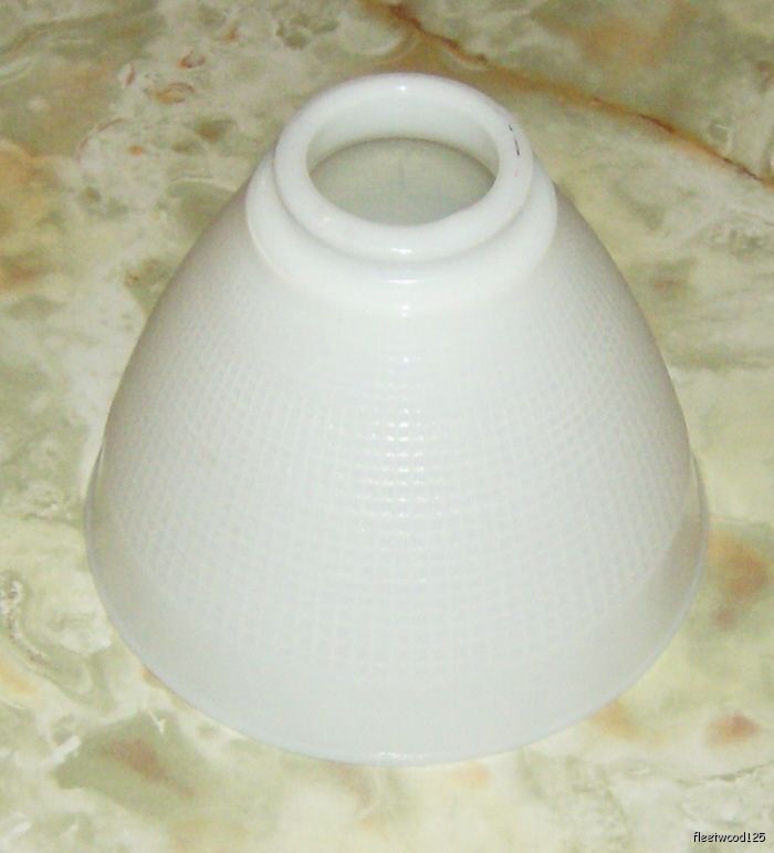 Waffle Pattern Milk Glass Shade / Floor Lamp -- Antique Price Guide ...