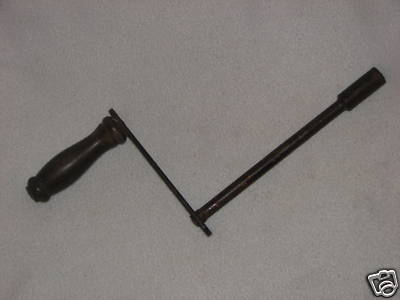 ANTIQUE VICTORIAN HANDLE FOR A WIND OUT DINING TABLE -- Antique Price ...