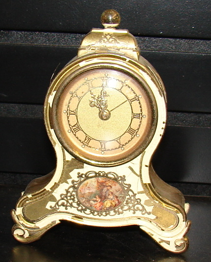 ANTIQUE EMES MUSICAL SHELF CLOCK -- Antique Price Guide Details Page