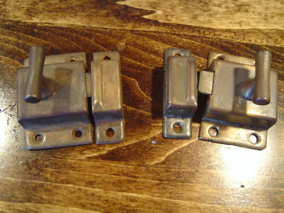 2 Vintage T-handle Cabinet / Cupboard Latches, antique -- Antique Price ...