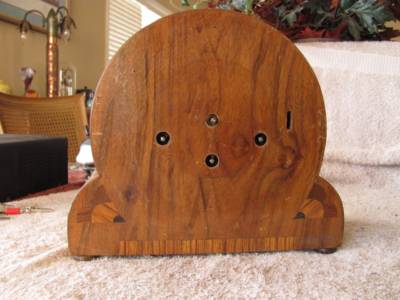 Antique Gufa Art Deco mantle clock for repair runs -- Antique Price ...