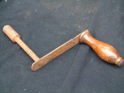 Original Handle For Victorian Extending Wind Out Table -- Antique Price ...