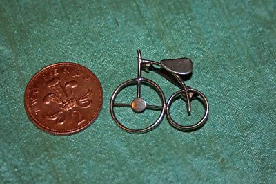 Vintage Bicycle Bike Old brooch,Antique Cycle Jewellery -- Antique ...