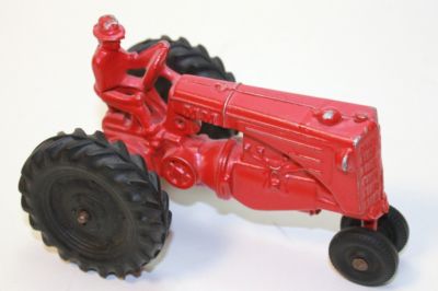 Minneapolis Moline MM Red Farm Tractor Vintage Toy -- Antique Price ...