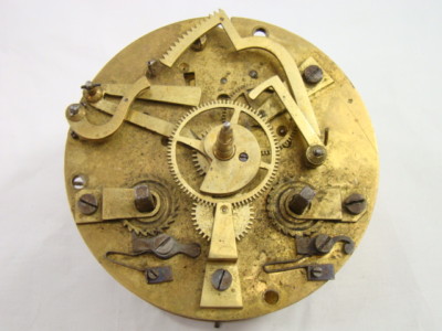 ANTIQUE FRENCH CLOCK MOVEMENT PARTS -- Antique Price Guide Details Page
