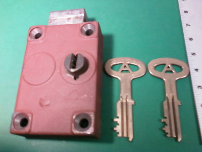 Vintage Folger Adam Jail / Prison Lock w/2 Keys -- Antique Price Guide ...