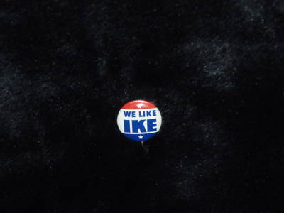 We Like IKE Campaign Button -- Antique Price Guide Details Page
