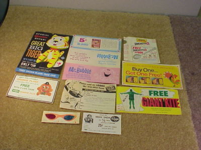 9 *OLD* Carnation Tiger Green Giant Loona Tuna Coupons -- Antique Price ...