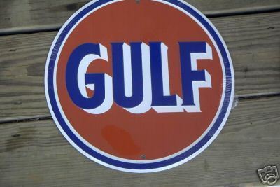 GULF METAL SIGN -- Antique Price Guide Details Page