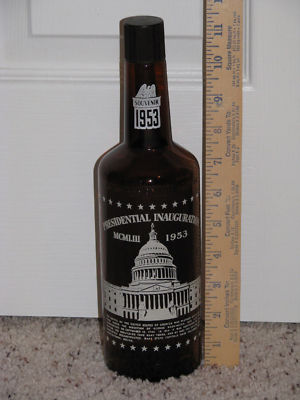 1953 Presidential Inauguration Bottle, Eisenhower -- Antique Price ...