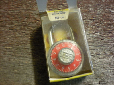 VINTAGE SLAYMAKER COMBO LOCK -- Antique Price Guide Details Page