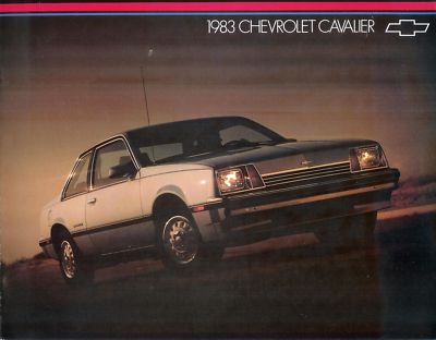 1983 Chevrolet Cavalier Brochure (Great Shape) -- Antique Price Guide ...