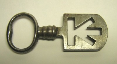 Antique skeleton key rare door safe furniture box ? NR -- Antique Price ...