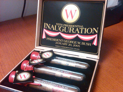 George W. Bush Inauguration Member's Mark Cigars- RARE -- Antique Price ...