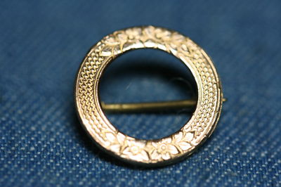 ANTIQUE ROUND FLOWER BABY PIN -- Antique Price Guide Details Page
