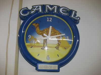 camel cigarette clock -- Antique Price Guide Details Page