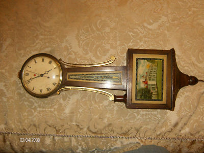 Telechron antique banjo wall clock -- Antique Price Guide Details Page