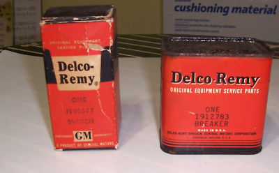 Vintage Delco-Remy, GM Part in Box w/ Extra Box -- Antique Price Guide ...