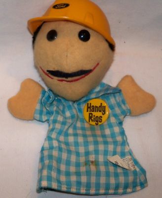 Advertising Hand Puppet Ford Motor Handy Rigs 1975 -- Antique Price ...