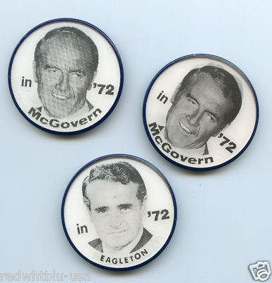 3 McGovern-Eagleton Campaign Vari Vue Flashers -- Antique Price Guide ...