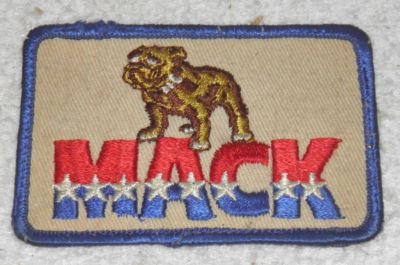 Vintage MACK TRUCK BULLDOG Cloth PATCH -- Antique Price Guide Details Page