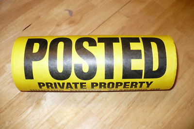 plastic posted signs -- Antique Price Guide Details Page