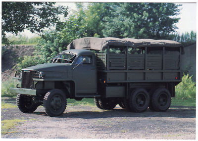 1942 STUDEBAKER 6x6 ARMY TRUCK POSTCARD -- Antique Price Guide Details Page