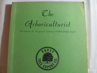 Vintage The Davey Tree Company 1946 research manual RAR -- Antique ...