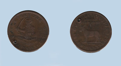 USA, POLITICAL TOKEN, PRESIDENT JACKSON, OBV; A DONKEY -- Antique Price ...