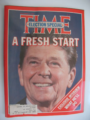 TIME Magazine Nov17,1980 Election Special Ronald Reagan -- Antique ...