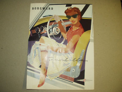 1957 59 BORGWARD ISABELLA SALES BROCHURE 10 Photos -- Antique Price ...