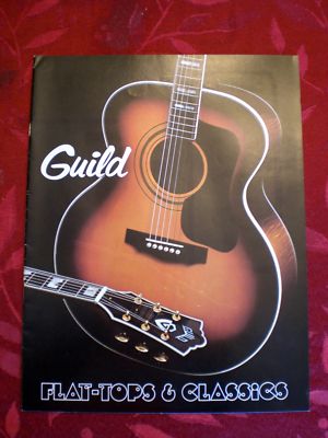 GUILD GUITAR CATALOG-late 1970s -- Antique Price Guide Details Page