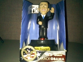 Talking Barack Obama Figure -- Antique Price Guide Details Page