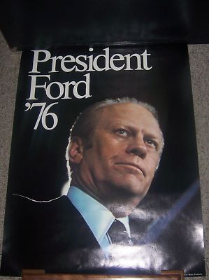 Gerald R Ford President 1976 Poster -- Antique Price Guide Details Page