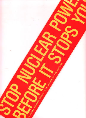 Vintage Nuclear Power Bumper Sticker ~ 1970's ~No Nukes -- Antique ...