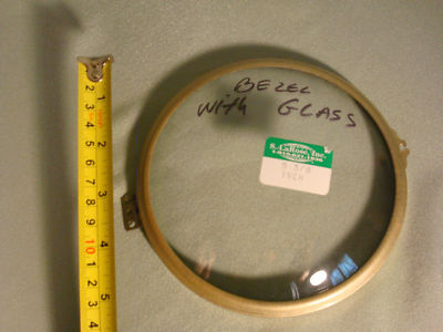 Antique Clock Bezel with Convex Glass/Parts -- Antique Price Guide ...