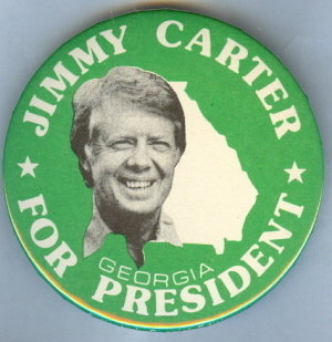 JIMMY CARTER FOR PRESIDENT GEORGIA POLITICAL PIN -- Antique Price Guide ...