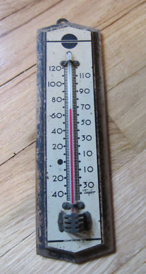 Vintage Taylor Advertising Thermometer Comfortmeter -- Antique Price ...