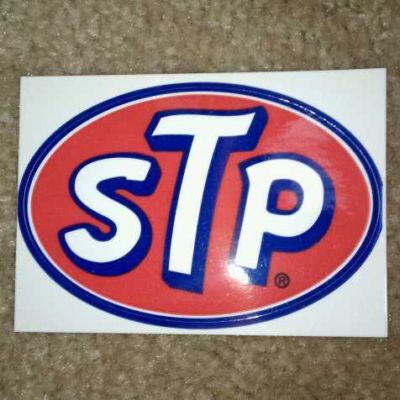 STP oil treatment sticker -- Antique Price Guide Details Page