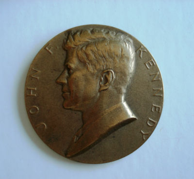 John F Kennedy Inaugurated President Coin 1961 -- Antique Price Guide ...