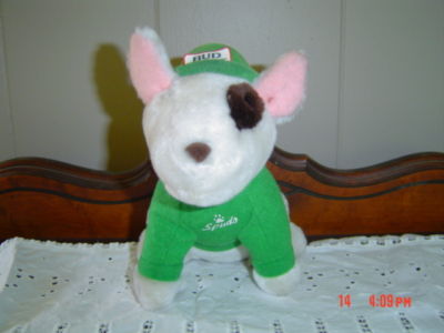 Spuds the Bud Light Dog Plush Toy -- Antique Price Guide Details Page