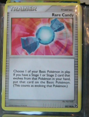 Rare Candy 102/106 Trainer Pokemon Card -- Antique Price Guide Details Page