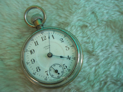 Vintage The New Haven Clock Co. Pocket Watch Jerome Antique -- Antique ...