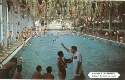 PCD OF INDOOR SWIMMING POOL, BUTLIN'S MINEHEAD -- Antique Price Guide ...