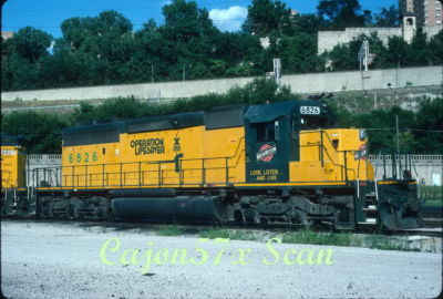 Original slide- CNW SD40-2 #6826 Operation Lifesaver -- Antique Price Guide Details Page