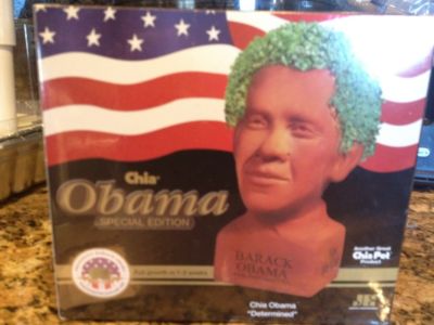 Obama Chia Head By Chia Pet -- Antique Price Guide Details Page