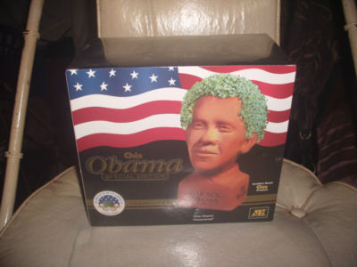 CHIA PET OBAMA SPECIAL EDITION -- Antique Price Guide Details Page