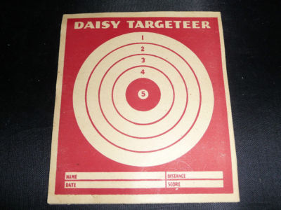6 Vintage Daisy BB Gun Targets -- Antique Price Guide Details Page