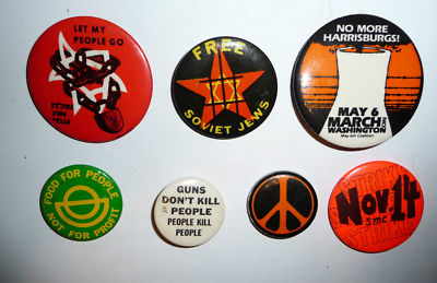 1960s SMC Vietnam antiwar, nuclear, racism & Soviet Jews hippie protest ...